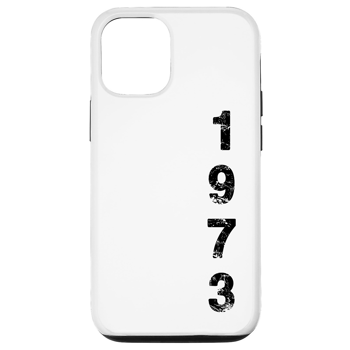 iPhone 13 Pro Roe Retro Distressed Text For Women Feminist White 1973 Case