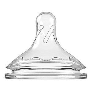 Dr. Brown's Natural Flow Options + Wide-Neck Bottle, Pink Print, 4 Pack, 5 Ounce