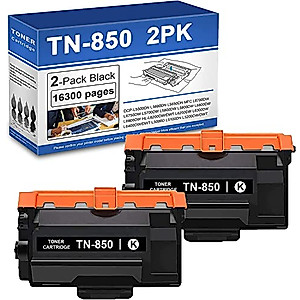 TcxLink (2 Pack) TN-850 TN850 High-Yield Toner Cartridge Replacement for Brother TN850 DCP-L5500DN MFC-L6700DW MFC-L5700DW HL-L6200DW/DWT Printer Toner.