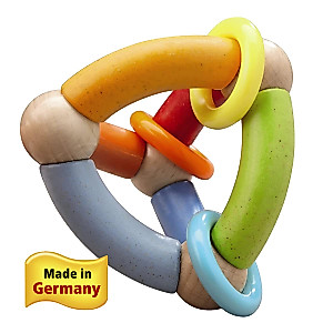 HABA Color Pyramid Clutching Toy (Made in Germany)