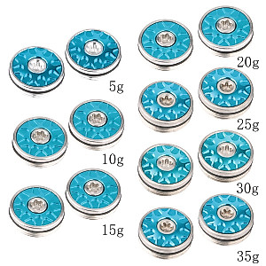 NA 2pcs Blue Golf Weights for Odyssey Stroke Lab, O-Works, White Hot OG Putters (2x10g)