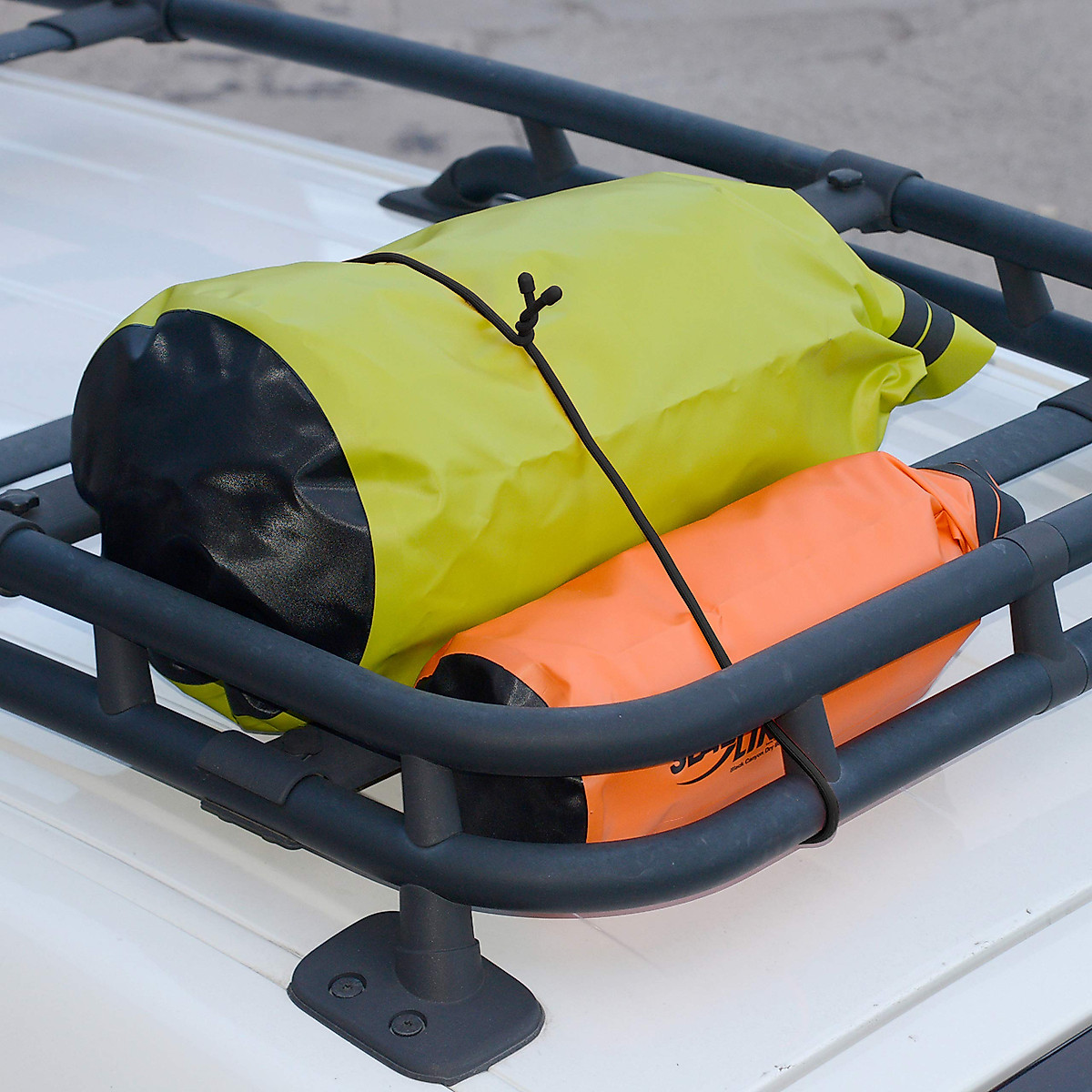 Nite Ize, Inc. GT64-01-R3 Nite Ize Original Gear, Reusable Rubber, 64 Inch, Black, Made in the USA Twist Tie, 64"-2 Pack