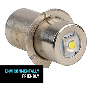 Nite Ize LED Upgrade - LED Bulb Kit for Flashlights - 55 Lumen Flashlight - 100,000 Hour Lifespan - Compatible for Most C or D Cell Flashlights
