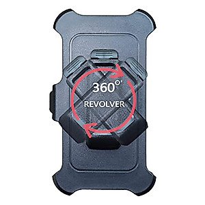 2 Pack Replacement Belt Clip Holster for OtterBox Defender Series Case Apple iPhone 11 (6.1")