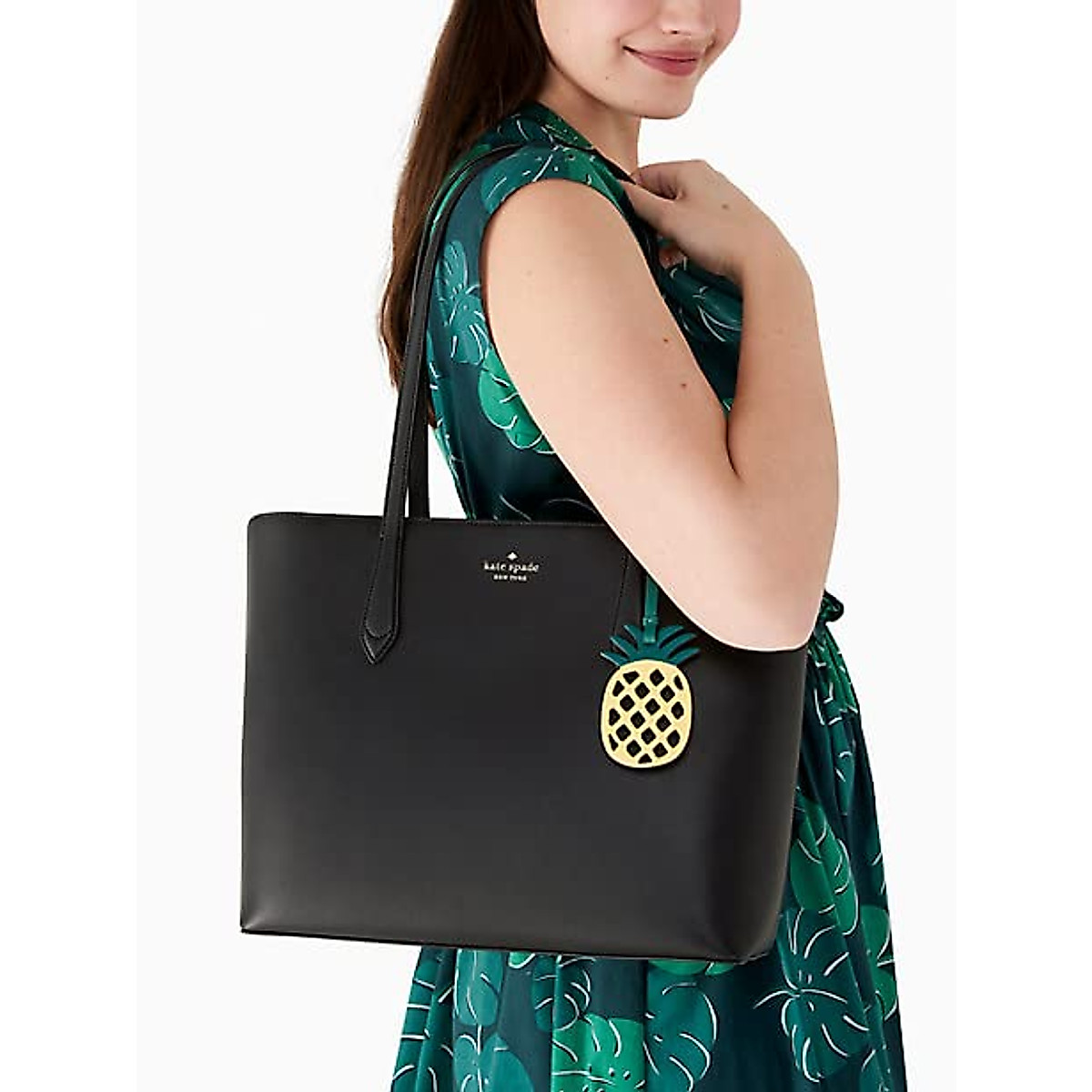 Kate Spade New York Marlee Shoulder Tote Large (Black)