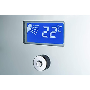 Blue Ocean 52" Aluminum SPA392M Shower Panel Column Tower with Rainfall Shower Head, 8 Multi-functional Nozzles