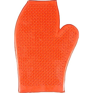 Rubber Glove Massage Mitt for Horses