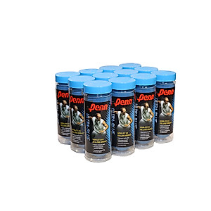 Penn Ultra Blue Racquetballs - 12 Can Case of 36 Racketball Balls