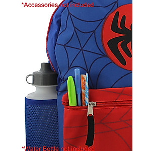 Marvel Spider-Man Spidey and Friends Boys Girls 16" School Backpack (One Size, Blue/Red)
