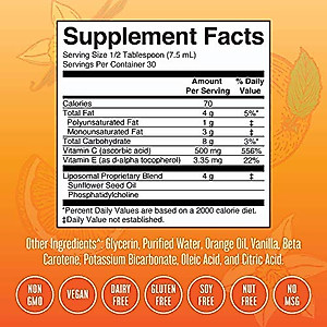 Vitamin C Gummies & Liposomal Immunity Bundle by MaryRuth's | Vitamin C Chewable Gummies, 60ct | Megadose Vitamin C Liposomal 500mg, 7.6oz | Formulated for Adults & Kids | Vegan Immune Support