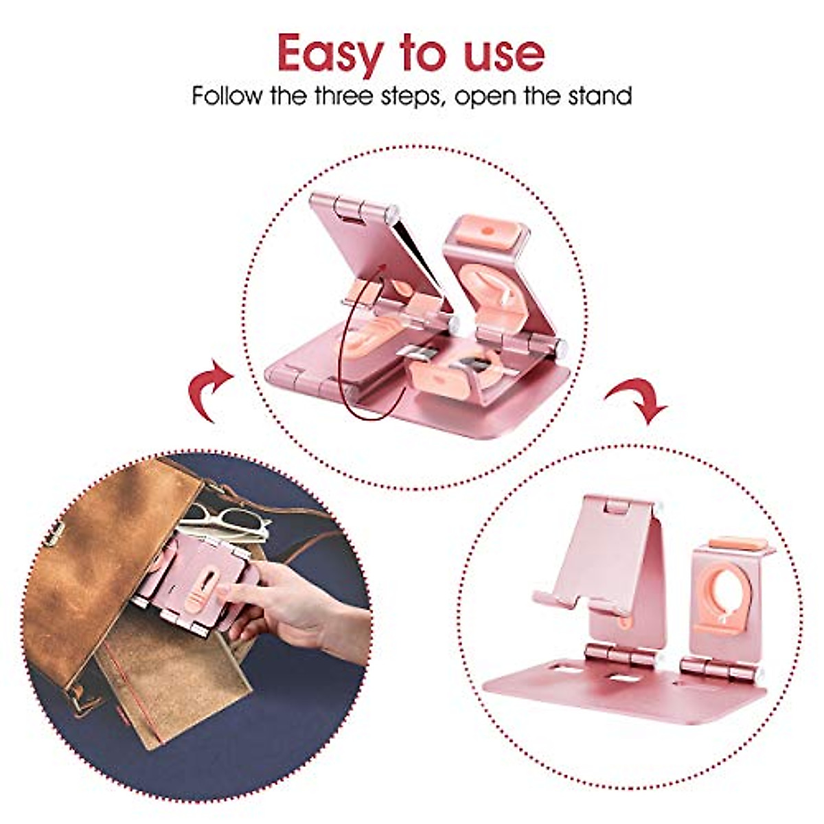 Fingic for 3 in 1 Charging Station for Samsung Galaxy S24 Ultra/S24+Plus/S24/Watch 7/6/5/4/3,AirPod Pro,Charge Stand with iPhone 15 Pro Max/15 Pro/Plus/15/14/14 Pro Max/14 Pro/14 Plus/iPhone 13/12