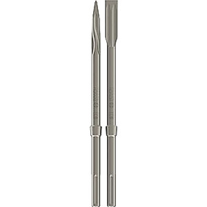 Bosch Accessories 2607017368 SDS-Max Chisel Set, Silver, 4-Piece