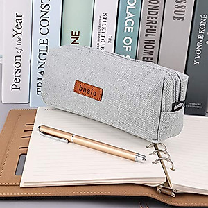iSuperb Cotton Linen Pencil Case Pouch Bag Office Storage Organizer Coin Pouch Cosmetic Bag