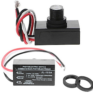 Gump's grocery Outdoor Electric Resistor Photocell Light Control Sensor Button Switch JL103A