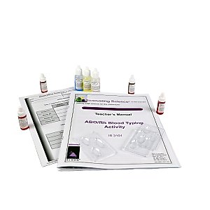 Innovating Science ABO/Rh Blood Typing Kit, IS3101 (Simulated Blood)