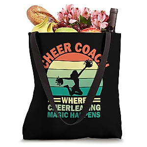 Cheerleading Coach Cheer Coach Cheerleader Cheer Training Tote Bag