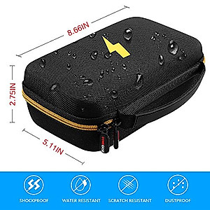 Comecase Hard Carrying Case for Fluke 87-V/ 87V Max/ 88V Digital Multimeter, Protective Travel Storage Bag.