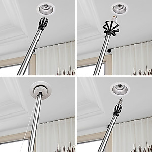 Light Bulb Changer for High Ceilings - Light Bulb Changer with Extension Pole Light Bulb Changer with Baskets and Suction Cup Bulb Removal Tool for High Ceilings and Recessed Lights