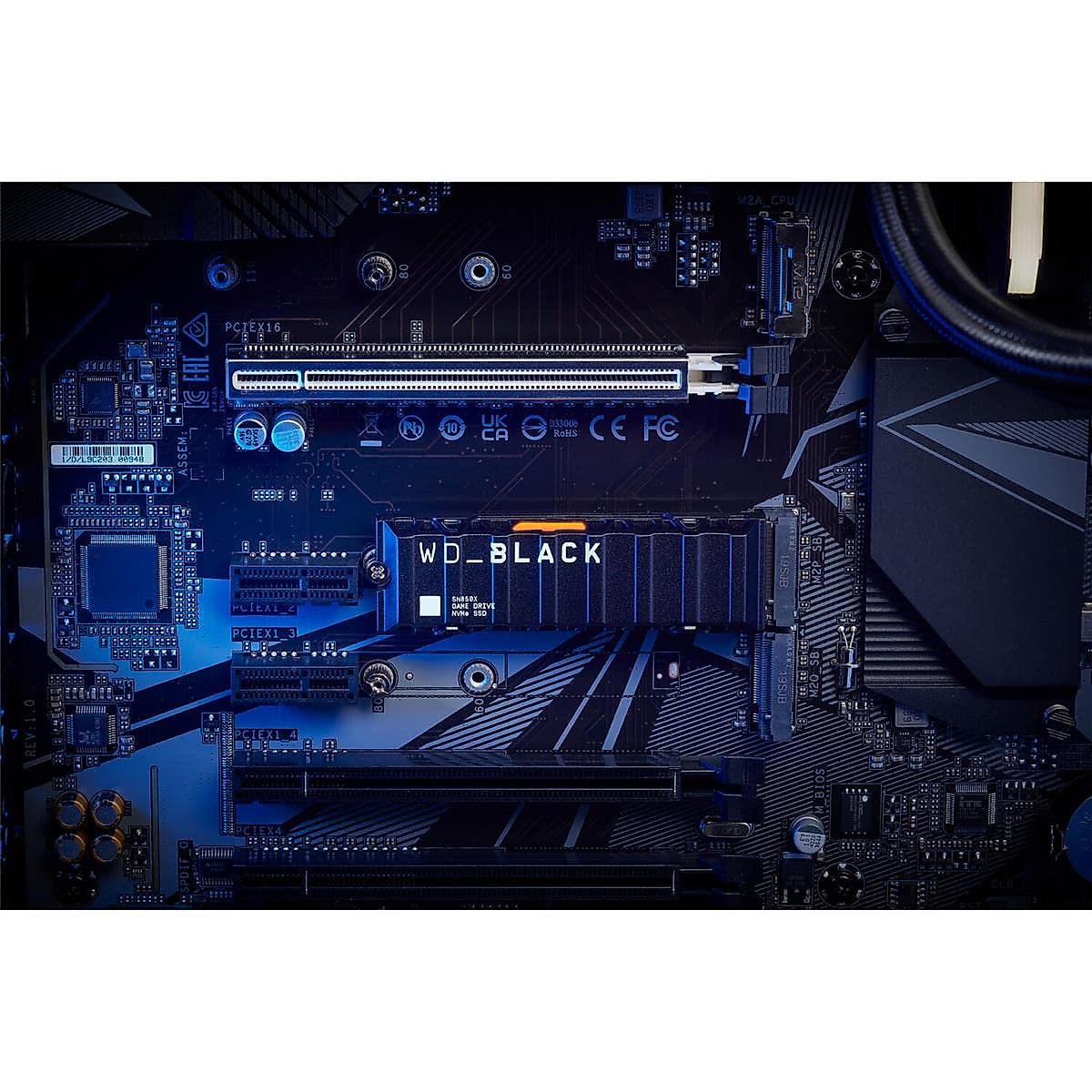 WD_Black SN850X 2TB NVMe PCIe 4.0 x4 M.2 Internal Gaming SSD with Heatsink