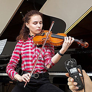 weishan Lav Microphone Replacement for Zoom H6 H4N H1N H1 Pro H5 H2N, TASCAM DR-05X DR-07X DR-05 Portable Recorder - 3.5mm Lavalier Mic 12ft