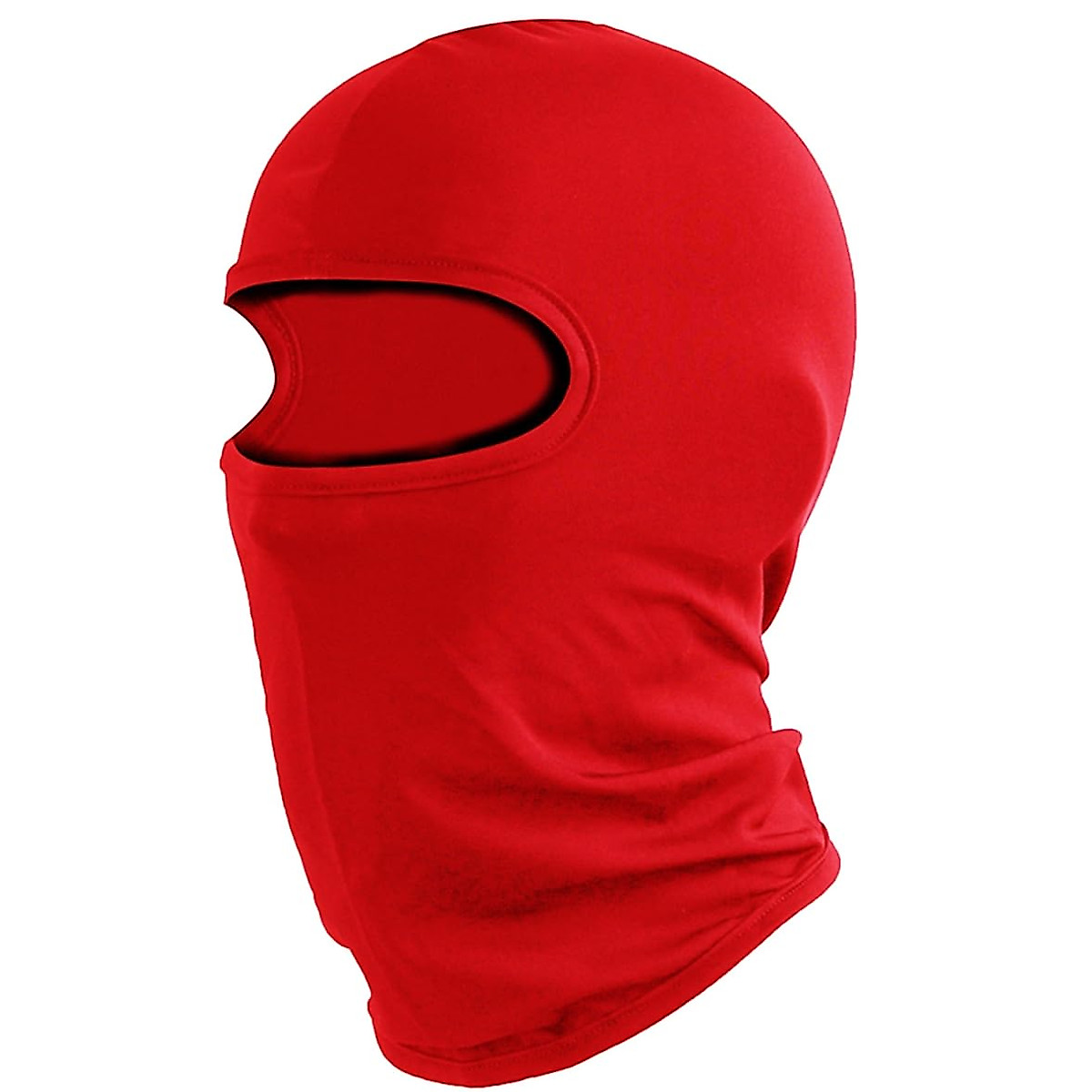 Balaclava Ski Mask Head Mask Full Face Mask Windproof Face Cover Sun UV Protection Scarf Men Women Outdoor Sport Cycling Cap (Red)