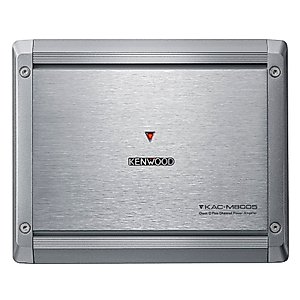 KENWOOD KAC-M8005 5-Channel Marine/Motorsports Car Amplifier - 1600 Watts, Waterproof, High-Pass Filters, Saltwater Resistant | Enhance Your Outdoor Audio Experience!