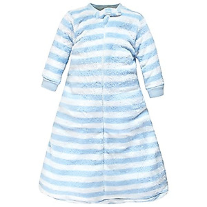 Hudson Baby Unisex Baby Plush Long-Sleeve Sleeping Bag, Sack, Blanket, Safari Silhouette, 0-9 Months