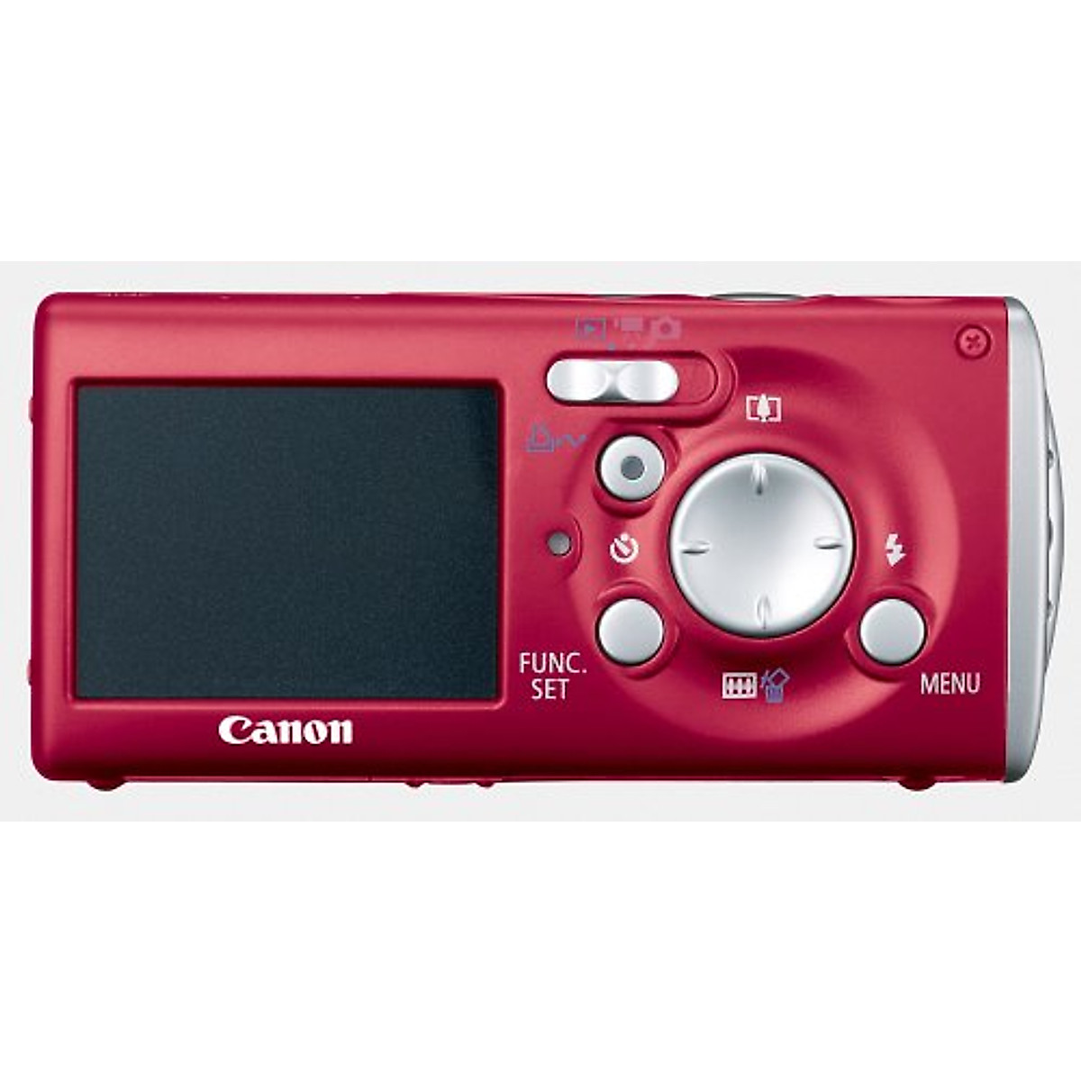 Canon Powershot SD30 5MP Digital Elph Camera with 2.4x Optical Zoom (Rockstar Red)