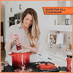 Silicone Kitchen Utensils Set 3Pcs, Non Stick Cookware Utensils Set, BPA Free Silicone Utensils Set for Cooking, Easy Grip Kitchen Cooking Utensils Set Heat Resistant