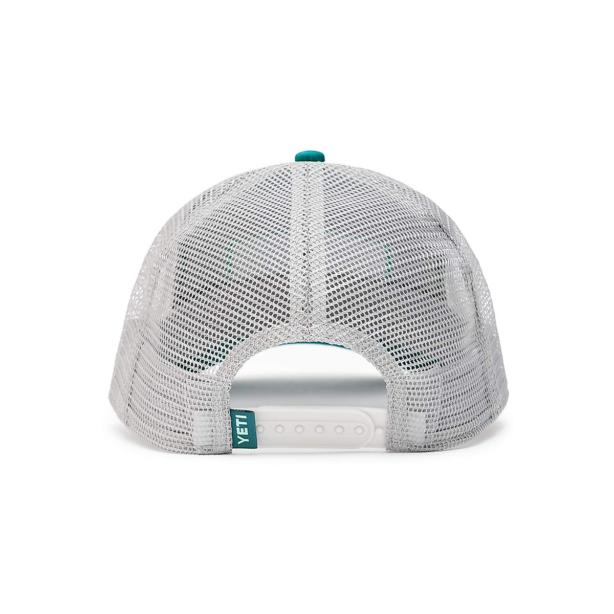 YETI Logo Badge Low Pro Hat, Navy/King Crab Orange