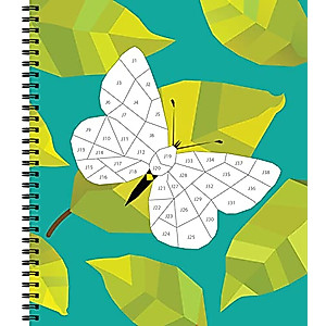 Brain Games - Sticker by Number: Butterflies