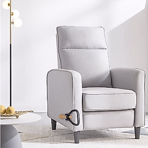 ARAHFUN Oversized Recliner Lever Extender Ergonomic Secure Fit for Recliner Handles Make Raising Lowering Leg Rest Easier (Black)