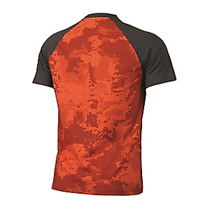 Husqvarna Short Sleeve Unisex T-Shirt, Orange, Medium