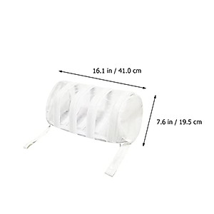 SOLUSTRE Mesh Laundry Bags 3 Pcs Shoes Wash Bags Sneaker Mesh Washing Bag Travel Shoes Bag Keep Cloth Shape in The Washer for Shoes Socks Home Dorm Supplies Portable Dryer