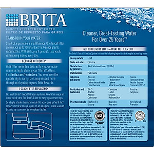 Brita Water Filtration Systems for Tap and Pitcher (Standard)
