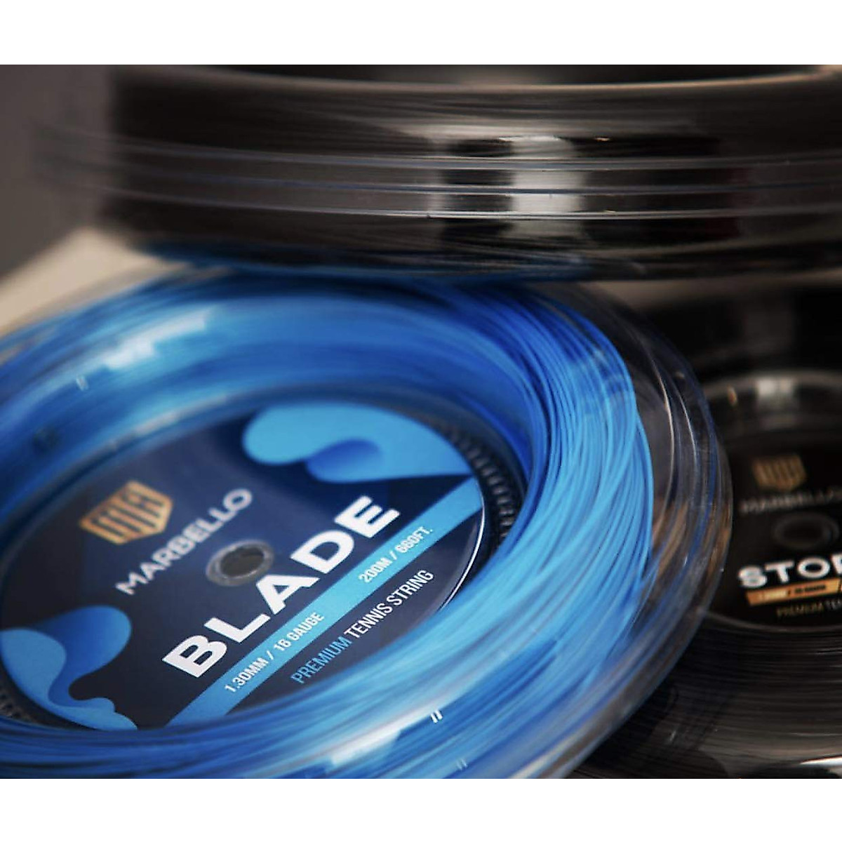 Marbello Blade 1.30 mm /16G (200 m / 660 ft Reel) - Tennis Racket Strings