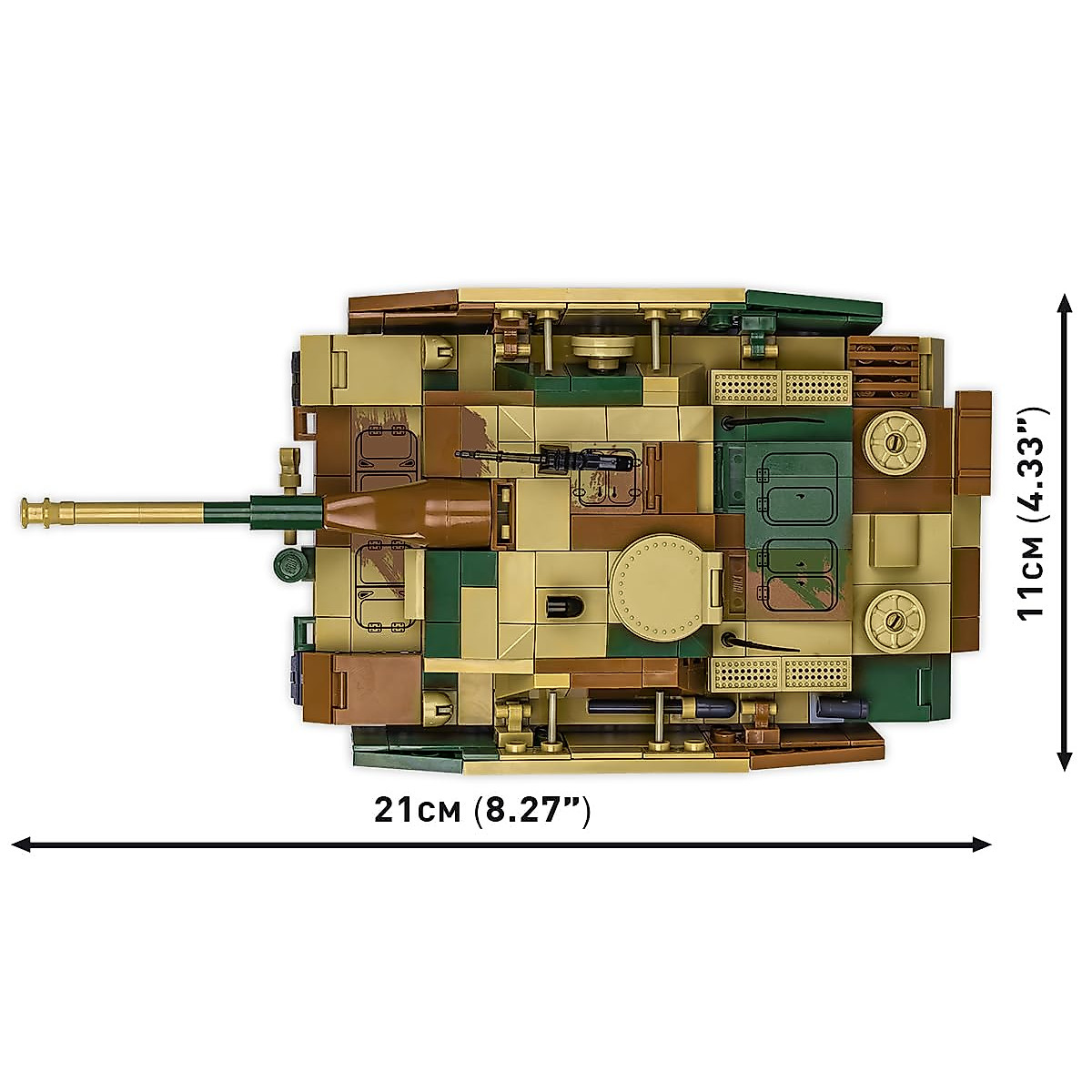 COBI Historical Collection WWII Sturmgeschutz III Ausf. G (2-in-1) Tank Hunter Team - Executive Edition