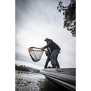 Frabill Trophy Haul 1821 Fishing Net, Black and Gold (FRBNX18S)