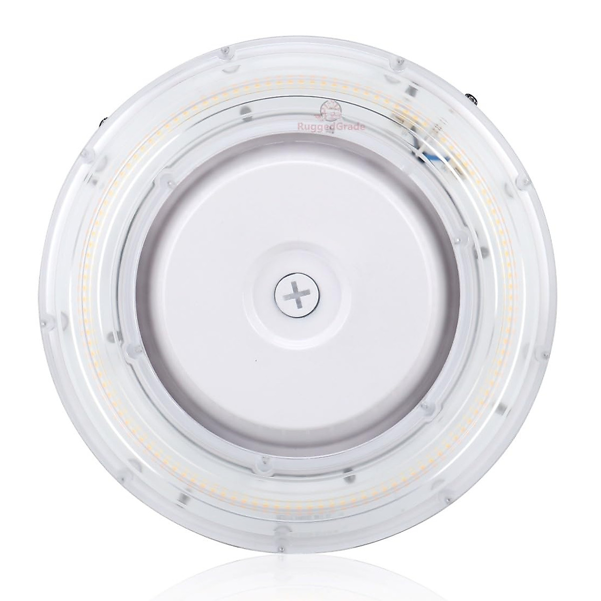 RuggedGrade Color Selectable 30K/40K/50K - Radium II Series - 8,200 Lumens - 55 Watt - LED Canopy Light - White Housing - DLC Premium 5.1