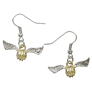 Harry Potter Golden Snitch Earrings
