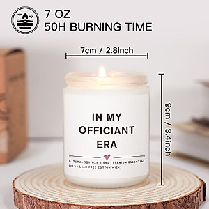 Officiant Gifts for Wedding Day, Wedding Officiant Gift, Gifts for Wedding Officiant - Scented Candles, Best Officiant Ever Gift, Officiant Proposal Gift