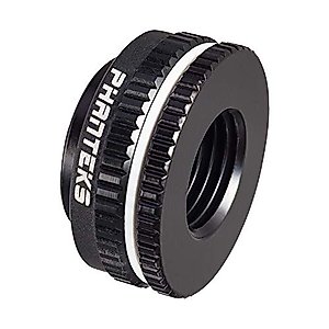 Phanteks Glacier Series PH-PTF_BK_G1/4, G1/4” Premium Pass-Through Fitting – Black