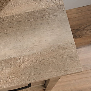 Sauder Cannery Bridge Desk, L: 43.15" x H: 19.291" x W: 29.528", Lintel Oak Finish