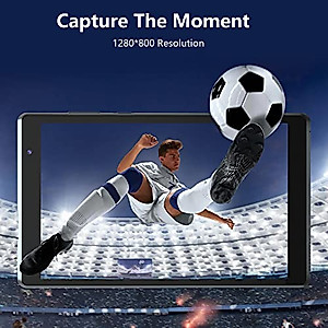 BYANDBY Android Tablet with case 8 inch, Android 11 Tablet, 2GB RAM 32GB ROM, Quad-Core Processor, Dual Camera, WiFi, BT, 128GB Expand, GMS Certified（with Leather case）