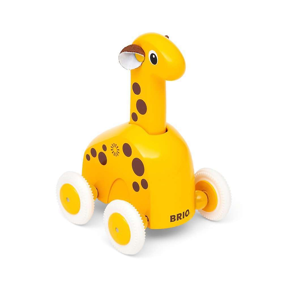 BRIO 30229 Push & Go Giraffe | The Perfect Playmate for Your Toddler