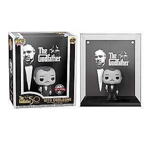 Funko The Godfather 50 Years Movie Cover Display - Vito Corleone Pop! Vinyl Collectible Figure - Limited Edition Exclusive (62486)