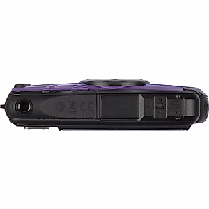 Pentax Optio WG-1 Adventure Series 14 MP Waterproof Digital Camera with 5x Wide-Angle Optical Zoom (Purple)