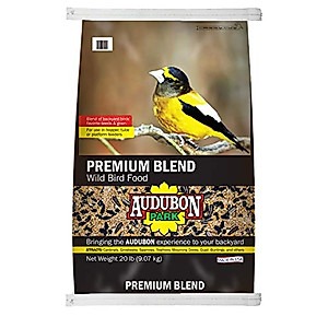 Audubon Park 13245 Premium Blend Wild Bird Food, 20-Pound