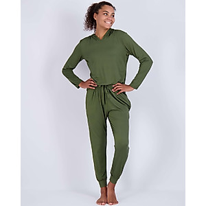 4 Piece: Womens Hoodie Jogger Lounge Sets Outfits for Women Sweatpants Sweatsuits Two Track Suits 2 Sexy Sweat Clothing Sexy Cute Trendy Joggers Matching Suit Comfy Casual Pajama Sweats - Set 8, M