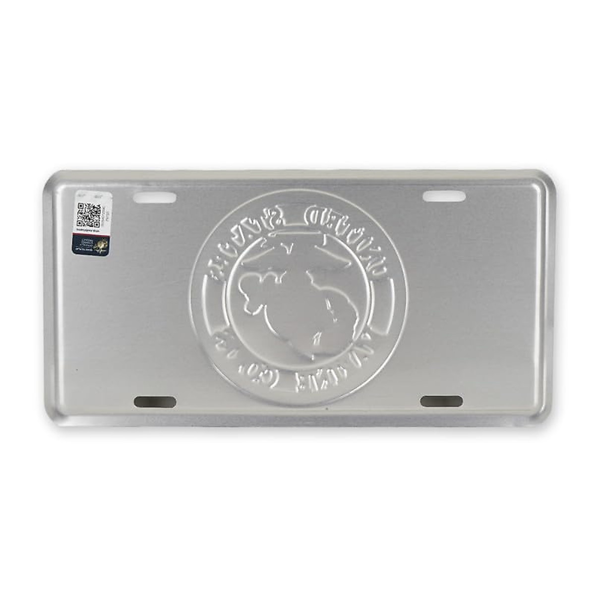 License Plate with United States Marine Corps (USMC) Logo. Standard Size 6" x 12", License Plate of Cars, SUVs, Trucks and minivans Aluminum 4 Holes|Universal fits Officially Licensed